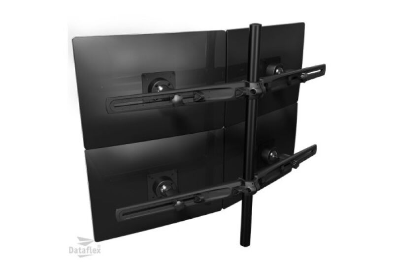 DATAFLEX Support de bureau Viewmaster 53313 - 4 écrans - Achat/Vente ...