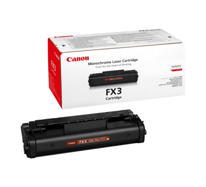 Toner CANON FX3 - Noir - Achat/Vente CANON 169625