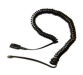 PLANTRONICS U10P câble RJ9-QD spiralé 3m pour tél. Cisco - Achat/Vente ...