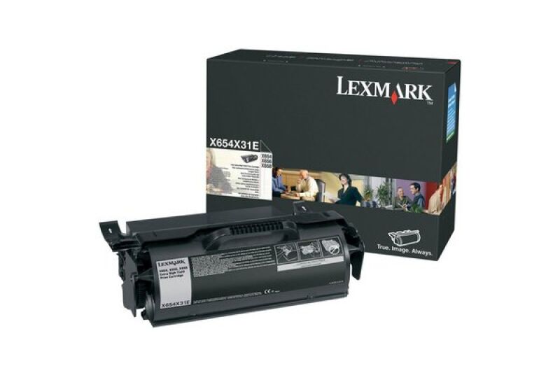 Toner LEXMARK X654X31E X654, X656, X658 - Noir - Achat/Vente LEXMARK 972920