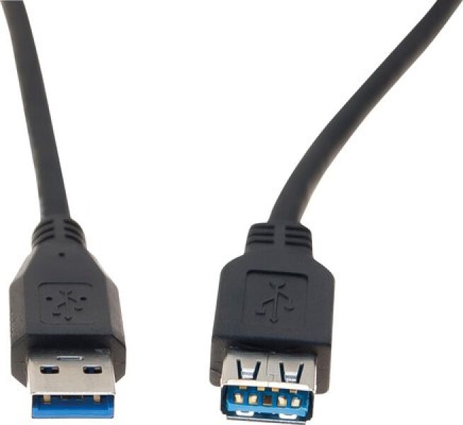 Rallonge USB 3.0 type A / A noire - 1,8 m - Achat/Vente OEM 532469