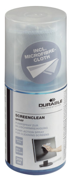 DURABLE Set de nettoyage pour écrans SCREENCLEAN SET - Achat/Vente DURABLE 9582300