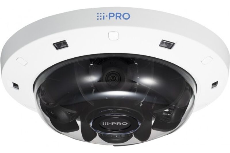 i-PRO- Caméra multi-capteurs int./ext. IR 4 x 4 Mps avec IA WV-S8544L ...